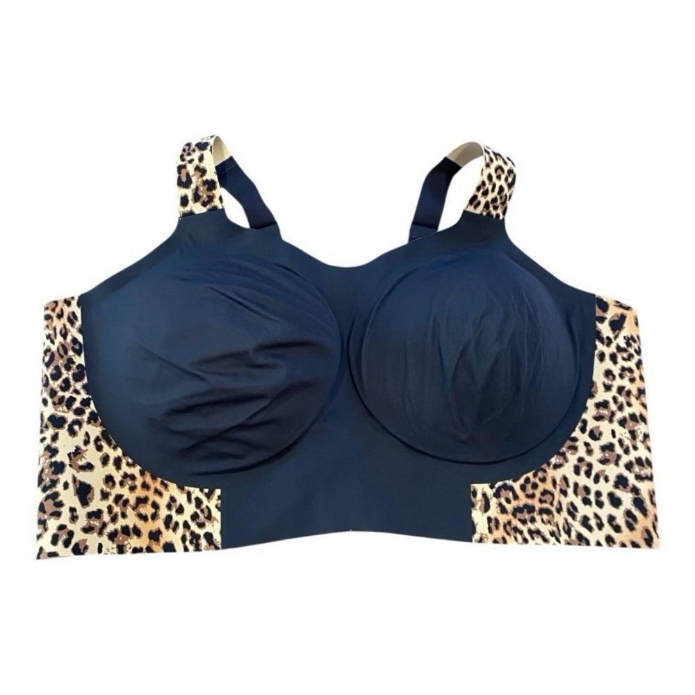 Evelyn Bobbie The Beyond Bra Wireless Black Leopard P… - Gem
